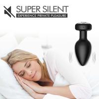 China Remote Wireless Electric Shock Butt Plug Silicone Adult Anal Vibrator Sex Toy 10 Speed for sale