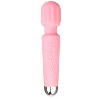 China Rechargeable Silicone Magic Wand Vibrator G Spot Massager Clitoral Stimulator 10 Speeds for sale