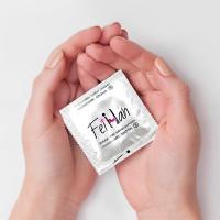 China Silicone Delay Condom for Couples Long Time Sex Sleeve 7cm Length Adult Product for sale