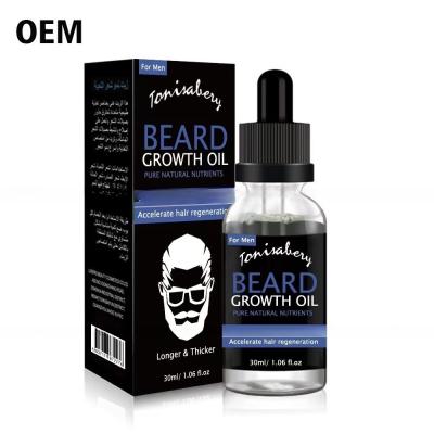 China Private Label Natural Plant Beard Growth Oil Set for Men 60ml 100ml 120ml for sale