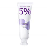 China OEM/ODM Cleansing and whitening purple herbal teeth paste toothpaste for sale
