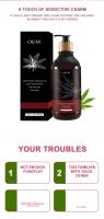 China Customized Label Hot Sell Sesame Mousse De Jojoba Sex Massage Oil 100ml for sale