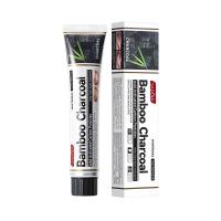 China Custom logo teeth whitening bamboo charcoal toothpaste for sale