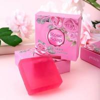 China Private Label Rose Vaginal Whitening Yoni Pink Soap 20pcs per Box OEM for sale