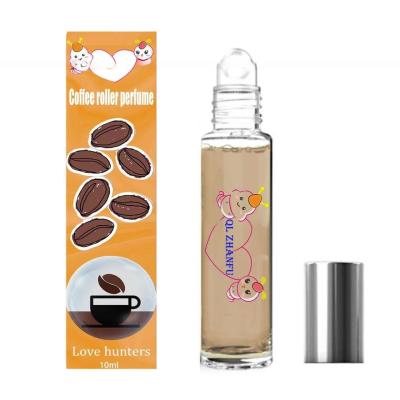 China Wholesale 10ml Pheromone Perfume for Men Coffee Fragrance Roller Oil Attractant for sale