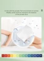 China Custom Logo Aloe Vera Biodegradable Flushable Feminine Hygiene Wipes 20pcs for sale