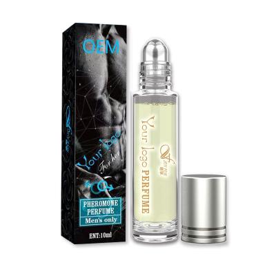 China Private Label 10ml Roll On Pheromone Perfume for Men Long Lasting Attractant for sale