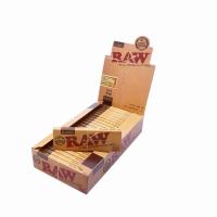 China Raw Classic King Size Slim Rolling Papers 107x44mm 32 Leaves Booklet for sale