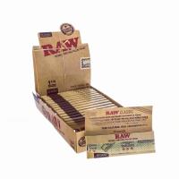 China Bleached Rice Paper Rolling Paper 108x54mm 65 Leaves King Size Slim for sale