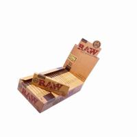 China Factory Made Raw Pre-Rolled Cone King Size 107x44mm Organic Hemp Paper for sale
