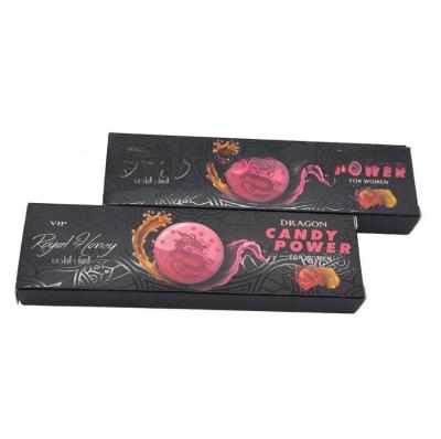 China OEM Organic Honey Candy 60PCS Strawberry Flavor Wholesale Royal Gift Box 300G for sale