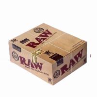 China Custom Brand Unbleached Natural Brown Rolling Papers King Size 107x44mm OEM Factory Wholesale for sale