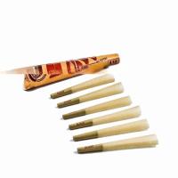 China Wholesale King Size Slim Rolling Paper 107x44mm Organic Hemp Rice Paper with Tips for sale