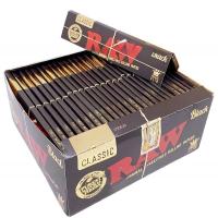 China OEM Bulk Custom Golden King Size Printed Logo Rolling Papers with Tips for sale