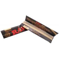 China Quality Gold Printed Single Joint Organic Zig Zag Cigarette Rolling Paper for sale