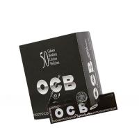 China OEM Premium Black Rolling Papers King Size 107x44mm Organic Hemp Natural Gum for sale