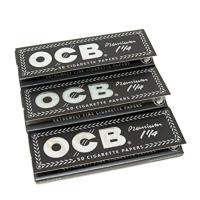China Custom King Size Slim Rolling Paper with Tips 107x44mm 32 Leaves Organic Hemp for sale