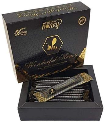 China Organic Royal Honey Supplement 10g Sachet OEM Custom Vital Health Energy Booster for sale