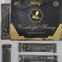 China Organic Royal Honey Supplement 10g Sachet OEM Custom Vital Health Energy Booster for sale