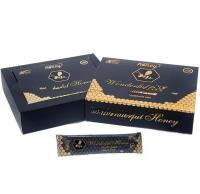 China Organic Royal Honey Supplement 10g Sachet OEM Custom Vital Health Energy Booster for sale