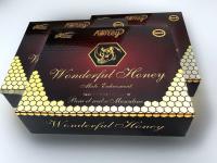 China Wholesale Halal Black Royal Honey 100% Natural Bee Raw Mountain Honey 10g Sachet for sale