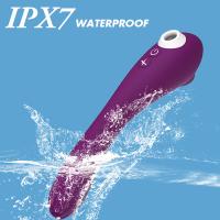 China Automatic Heating G-Spot Vibrator 10 Speeds Rotating Clitoris Vaginal Massage Sex Toy for Women for sale