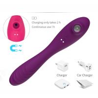China Automatic Heating G-Spot Vibrator 10 Speeds Rotating Clitoris Vaginal Massage Sex Toy for Women for sale