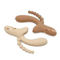 China Silicone Clit Vibrator Waterproof USB Rechargeable Body Safe Sex Toy for Women Customizable for sale