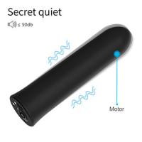 China USB Rechargeable Bullet Vibrator 7 Modes IPX7 Waterproof Mini Massager for Women for sale