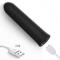 China USB Rechargeable Bullet Vibrator 7 Modes IPX7 Waterproof Mini Massager for Women for sale