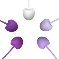 China Medical Silicone Kegel Exercise Balls Set 5pcs 30g-110g Pelvic Floor Trainer for sale