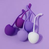 China Medical Silicone Kegel Exercise Balls Set 5pcs 30g-110g Pelvic Floor Trainer for sale