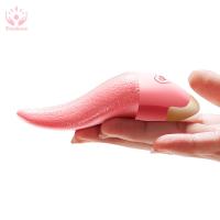 China Customized Women's Set Box Gel Natural Ingredients Female Orgasm Fluid Real Tongue Licking Self-Heating 9-Speed Vibrator for sale