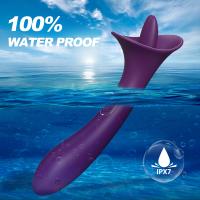 China Tara Licking Tongue Vibrator G Spot Clitoris Stimulator Silicone 9 Modes Sex Toy for Women for sale