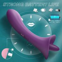 China Tara Licking Tongue Vibrator G Spot Clitoris Stimulator Silicone 9 Modes Sex Toy for Women for sale