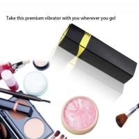 China Mini Lipstick Vibrator Rechargeable 10 Frequency Vibrating Bullet Adult Toys for Women 93mm for sale