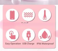 China Multifunctional Tongue Licking Vibrator G Spot Clitoris Stimulator 10 Vibration Modes for sale