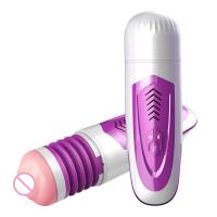 China 7 Frequency Vibration Intelligent Heating Masturbation Cup with Real Woman Voice ABS TPE for sale