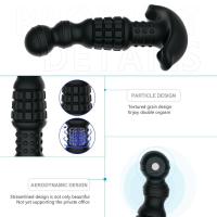 China USB Rechargeable Silicone Prostate Massager with Remote Control 12 Vibration Modes 360 Degree Rotating Anal Plug for sale
