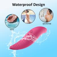 China Wearable Vibrator with 10 Vibration and 7 Suction Modes Silicone G Spot Stimulator 13.2cm for sale