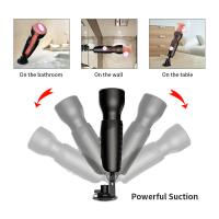 China 7 Frequency Thrusting Powerful Suction Masturbator Cup with Suction Cup Base and Headphone Sound for sale