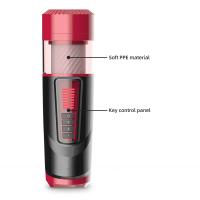 China T-Rex Telescopic Rotating Masturbation Cup with 7 Frequency Scaling and Vacuum Suction for sale