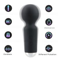 China Cordless USB Rechargeable Personal Massage Wand 20 Speeds Powerful Vibrating Body Massager for sale