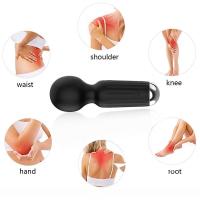 China Cordless USB Rechargeable Personal Massage Wand 20 Speeds Powerful Vibrating Body Massager for sale