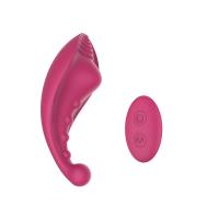 China Remote Control Panty Vibrator Silicone Mini Wearable Vibrating Underwear 10 Modes 180mAh for sale