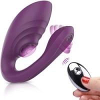 China Wireless Remote Control Clitoral Sucking Vibrator 82g Silicone Waterproof G Spot Stimulator for sale