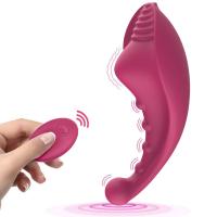 China 10 Vibration Modes Wireless Remote Control Wearable Panty Vibrator Clitoral Massager for Women 93g for sale