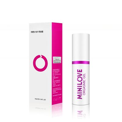 China MINILOVE Orgasmic Gel 10ml External Use Women Cleaning Gel for Improved Sex Quality for sale