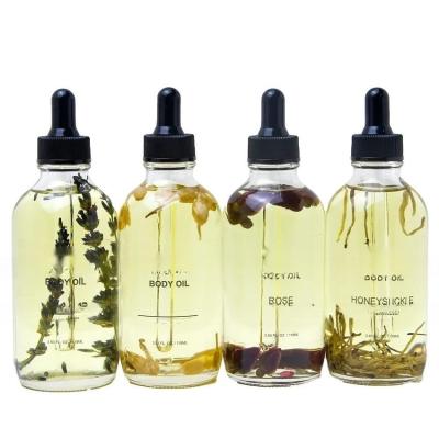 China Private Label Organic Essential Oil 10ml 100ml Rosemary Lavender Body Face Massage Oil for sale