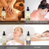 China Private Label Organic Essential Oil 10ml 100ml Rosemary Lavender Body Face Massage Oil for sale